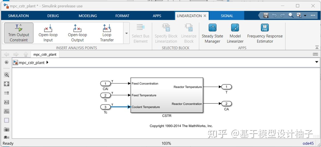 Simulink MPC 控制实例解析 03 - 自适应 MPC 控制器 - Adaptive MPC - 知乎