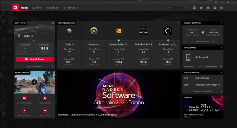 充分使用Radeon Software Adrenalin 2020 Edition的内置功能 - 知乎