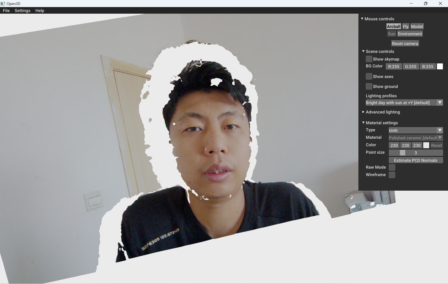 Open3D可视化窗口点云预览(Windows) - 知乎