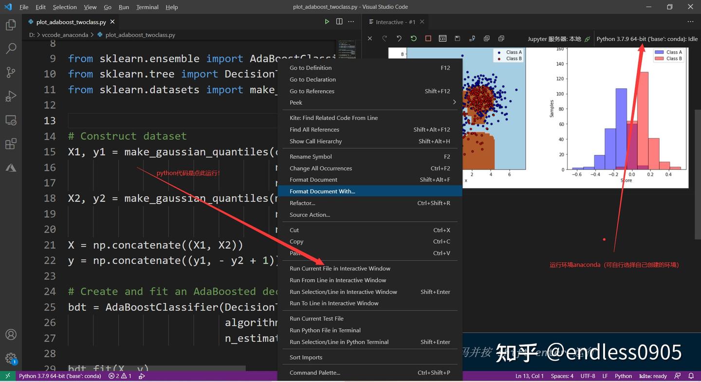 为VS code配置Anaconda 环境 - 知乎