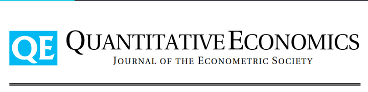 经济学权威期刊Quantitative Economics 2023年第1期 - 知乎