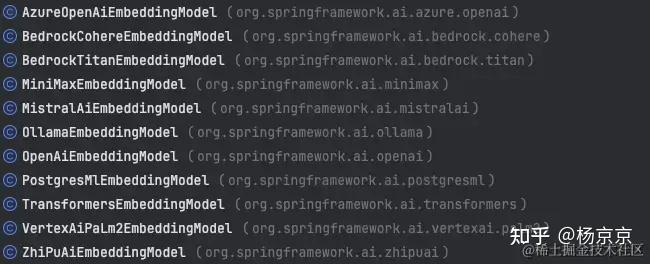 Spring AI Embedding模型 - 知乎