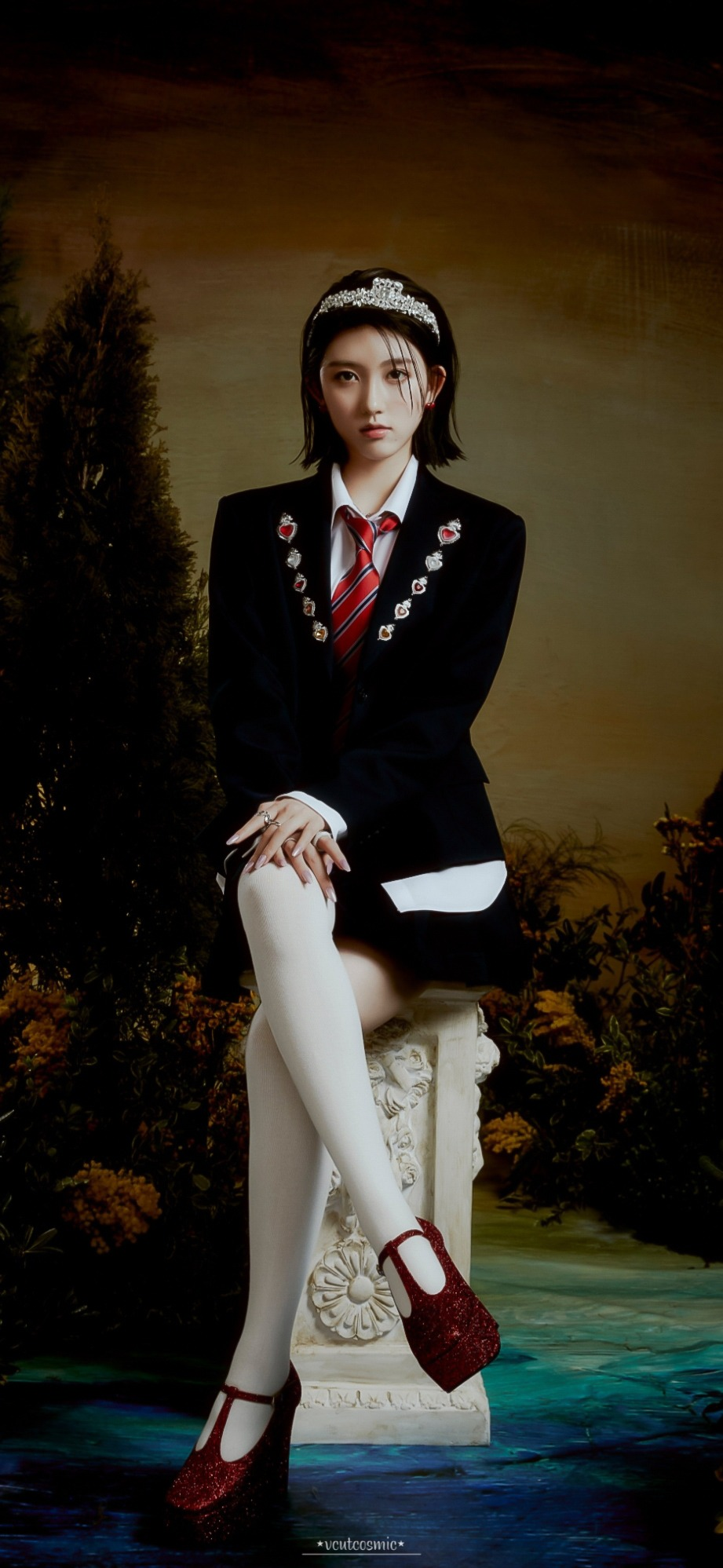 爱豆壁纸 | LOVE DIVE概念照 Gauel@IVE - 知乎