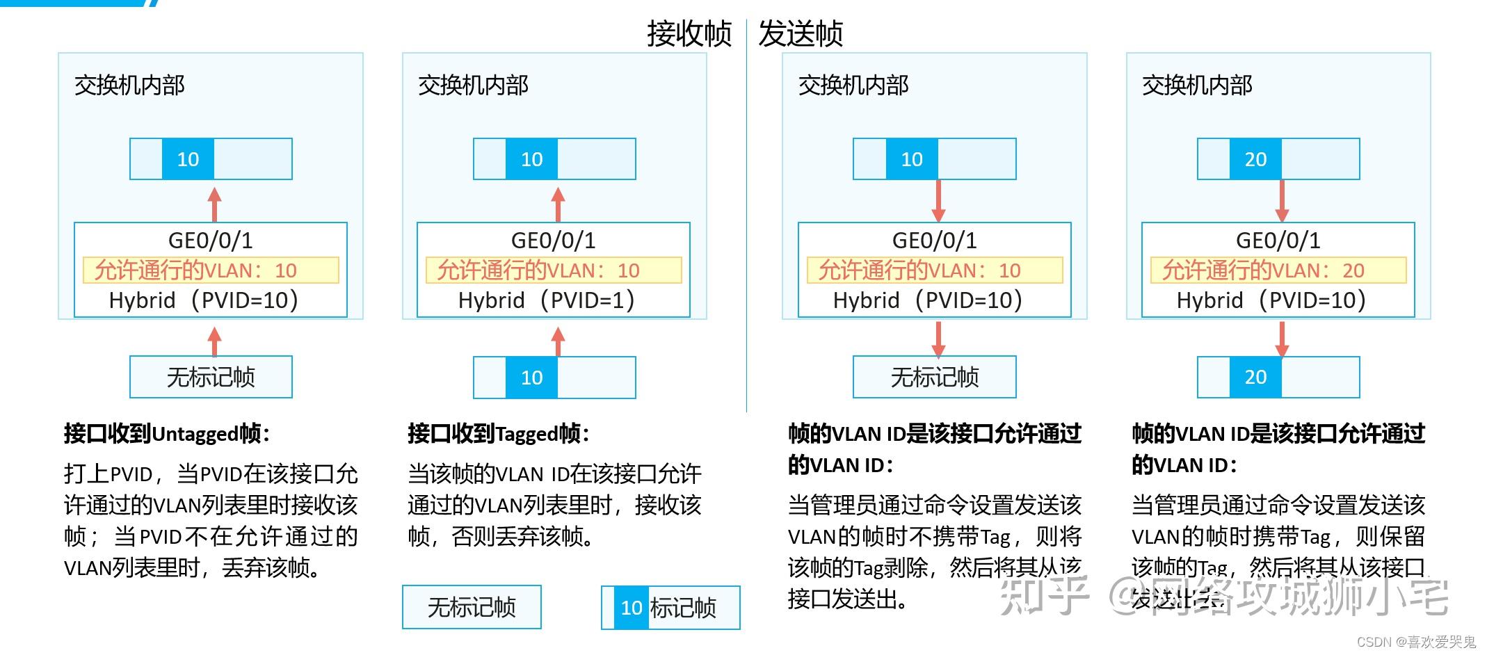 VLAN原理讲解 - 知乎