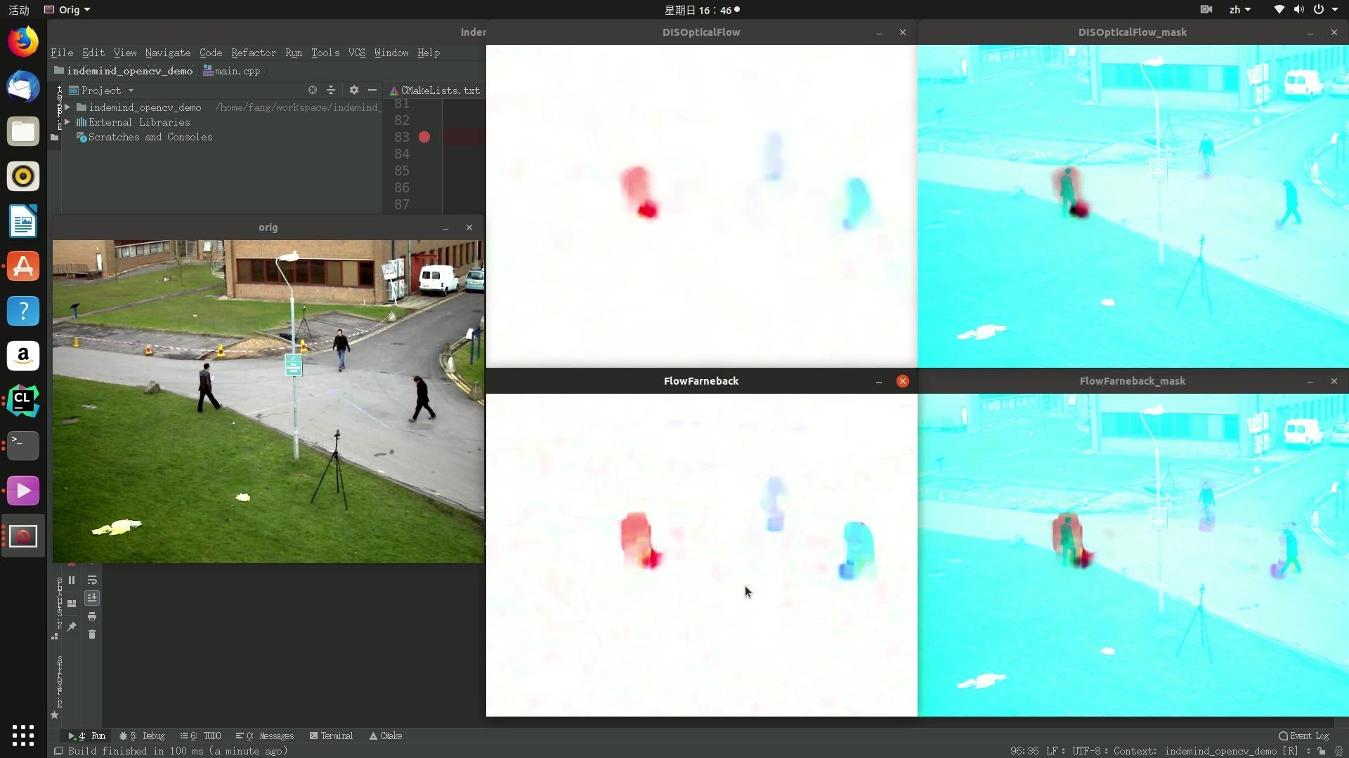 INDEMIND带你玩转OpenCV 4.0（一）：DIS光流 - 知乎