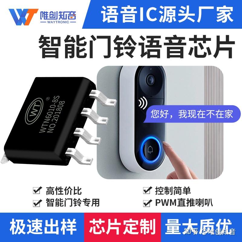 WTN6170-8S智能门铃——OTP语音芯片介绍 - 知乎