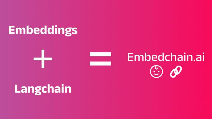 🚀 EmbedChain：比LangChain更加轻量化的LLM框架 - 知乎