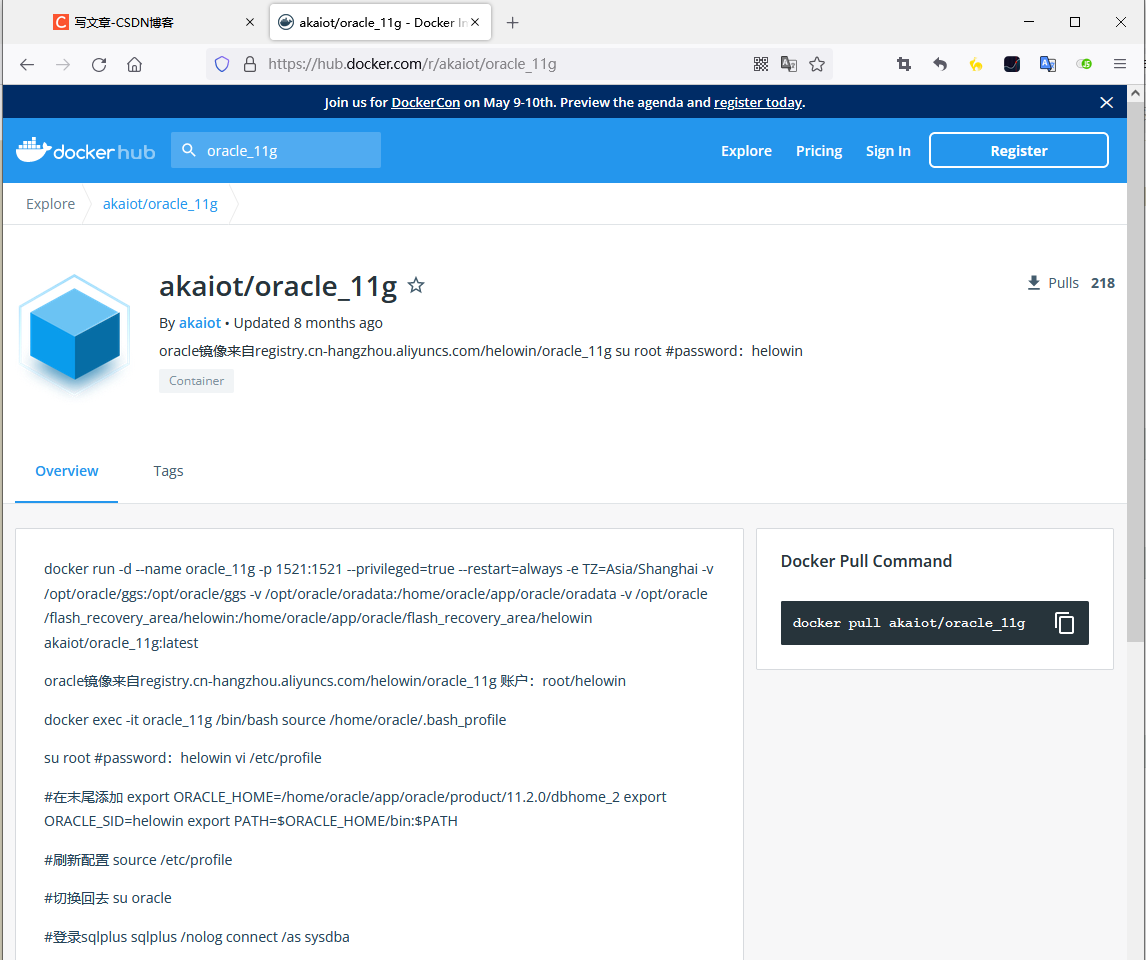 Docker 安装 Oracle 知乎