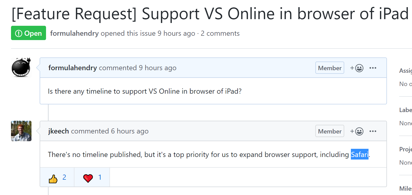 Visual Studio Online 的 FAQ：iPad 支持、自托管环境、Web 版 VS Code、Azure 账号等 - ⎝⎛CodingNote.cc