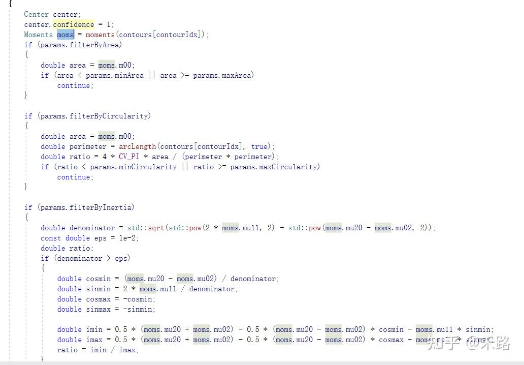 浅析OpenCV中的BlobDetector - 知乎