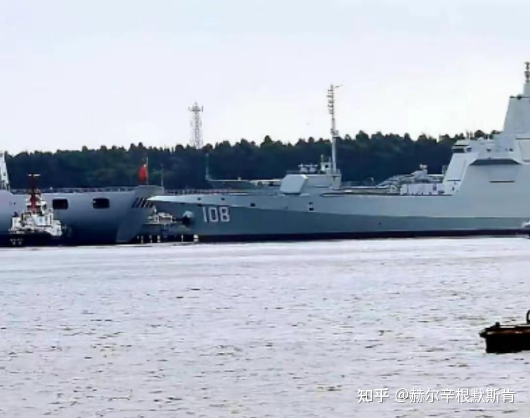 首批最后一艘055型刷上了舷号 - 知乎