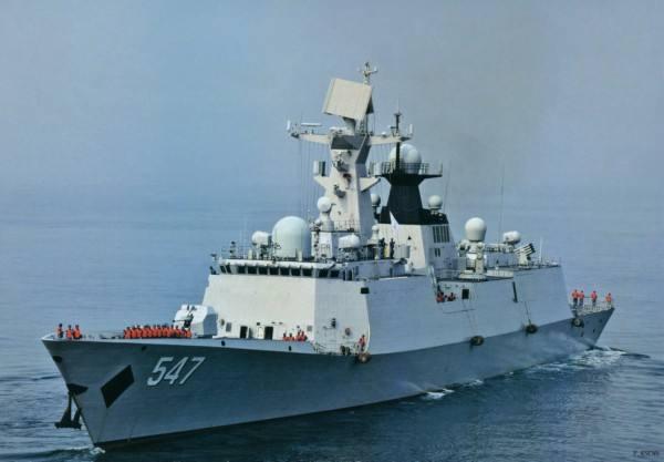 请问怎样从外观区分052C/D 054A 055和056？ - 知乎