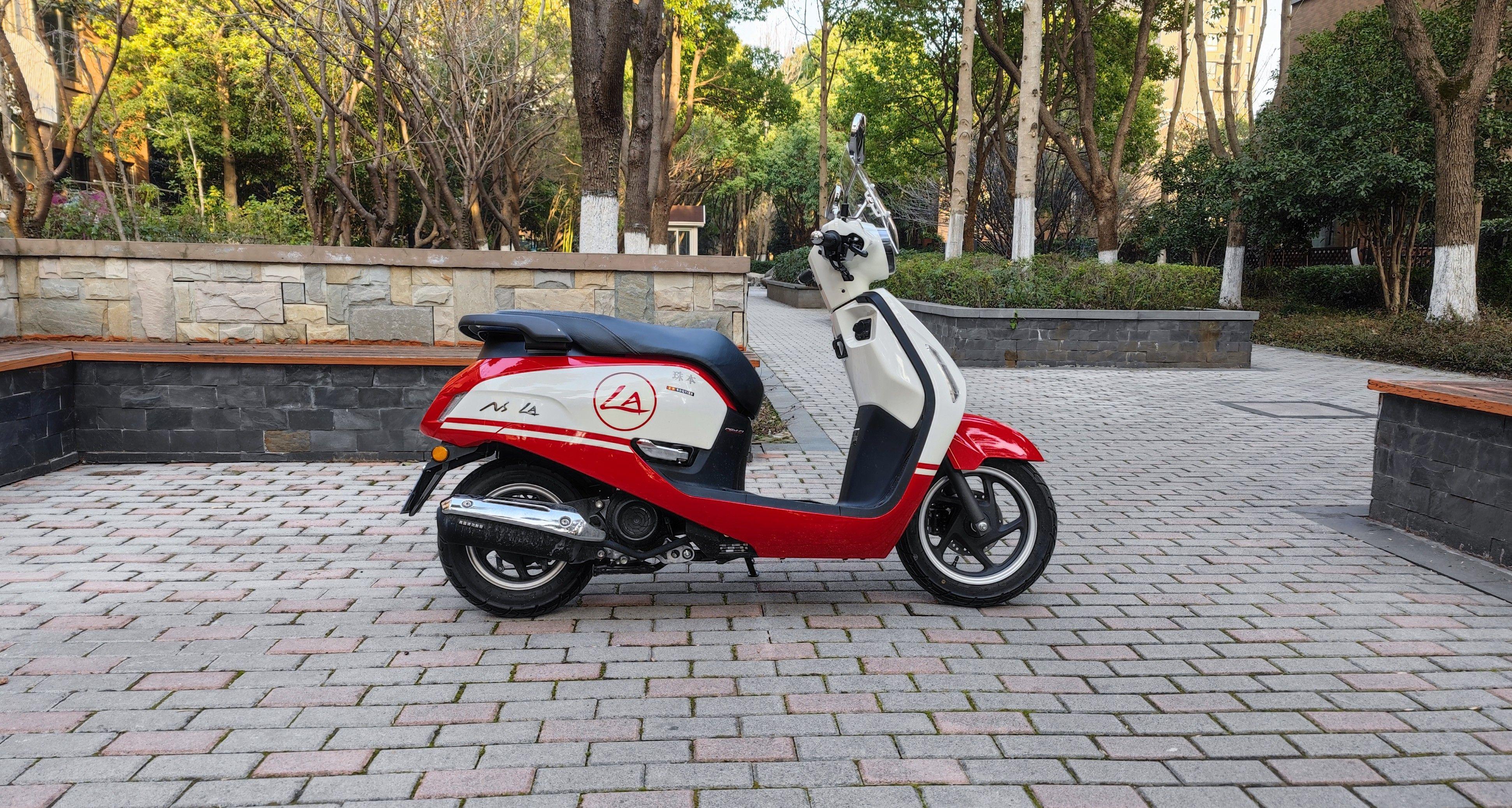 2023年的新年礼物，入手新大洲本田NS125LA女神版。