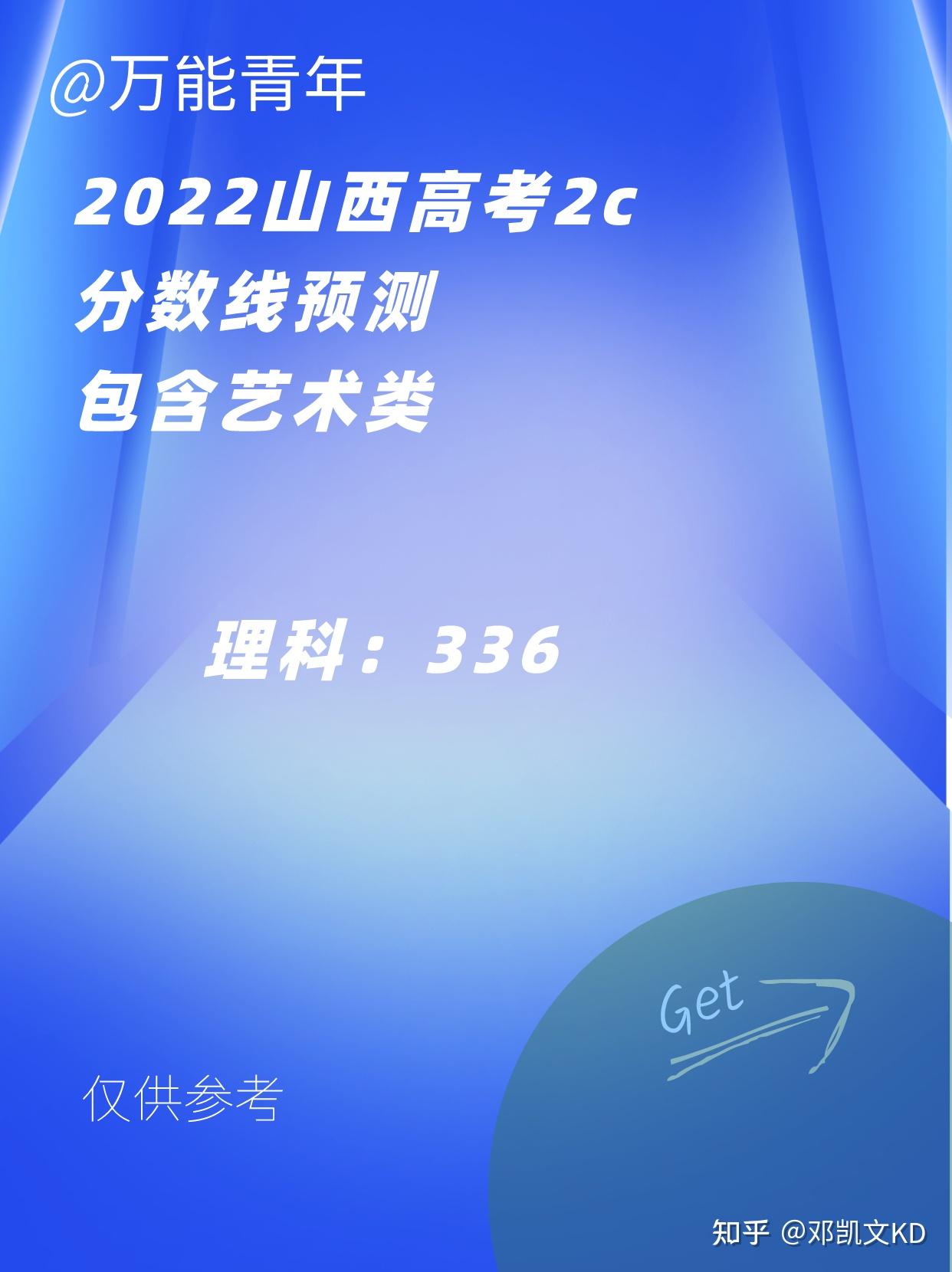 2022山西高考2c分数线预测（含艺术类） - 知乎