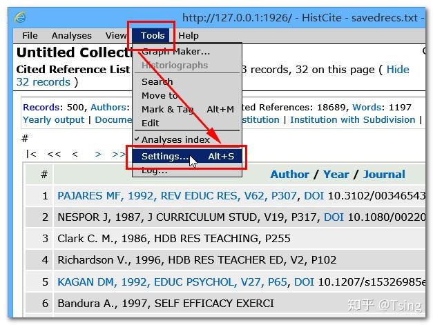文献引文分析利器 HistCite 详细使用教程暨 HistCite Pro 首发页面 - 知乎