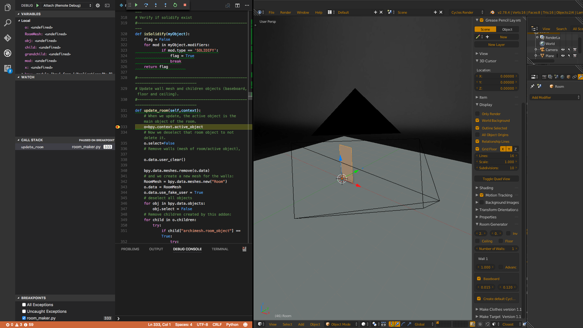 Blender Python 插件 Visual Studio Code 调试方案 - 知乎
