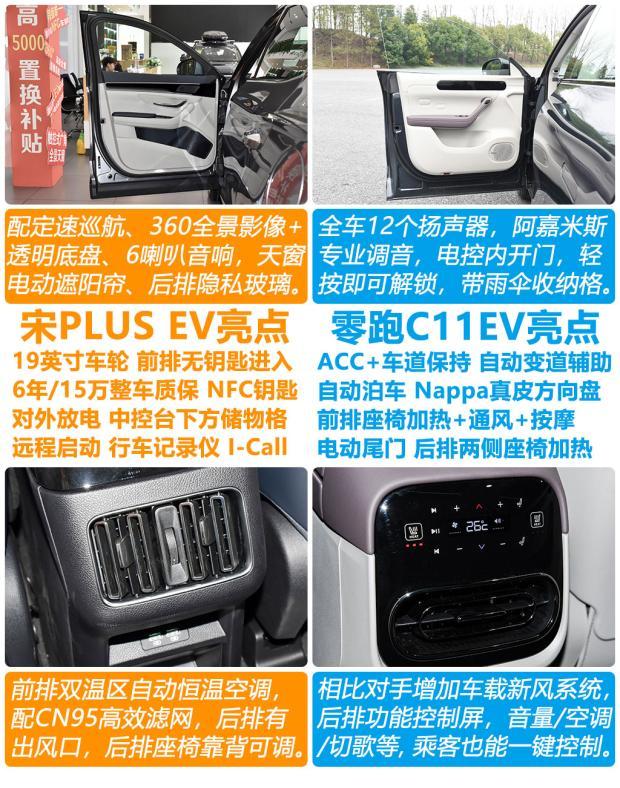 同价选谁：宋PLUS EV vs 零跑C11 EV - 知乎