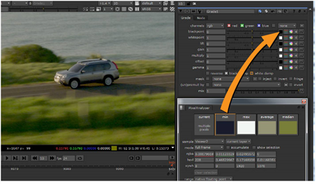 NUKE合成如何使用颜色范围和像素分析器？ - 知乎