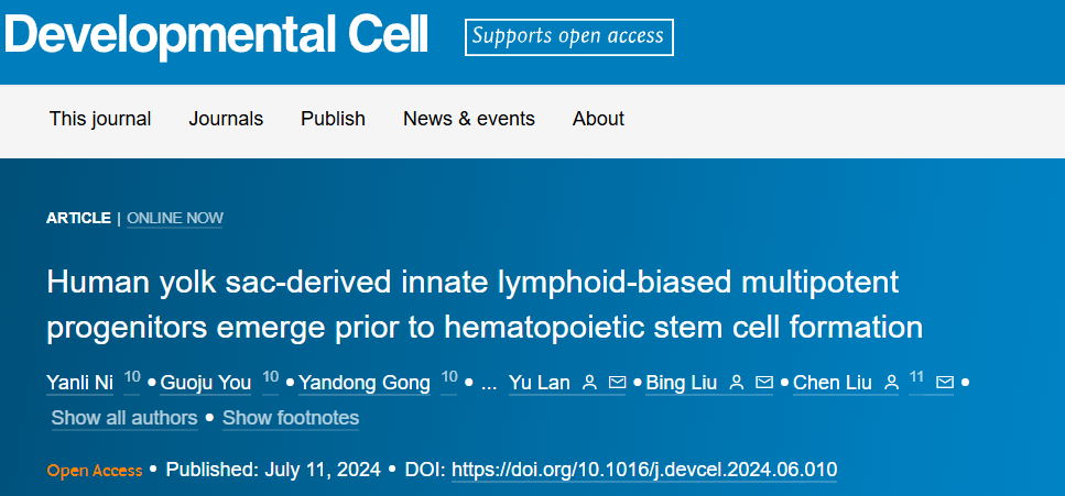 单细胞项目文章 | Dev Cell—单细胞测序揭示人类固有淋巴细胞的初始起源 - 知乎