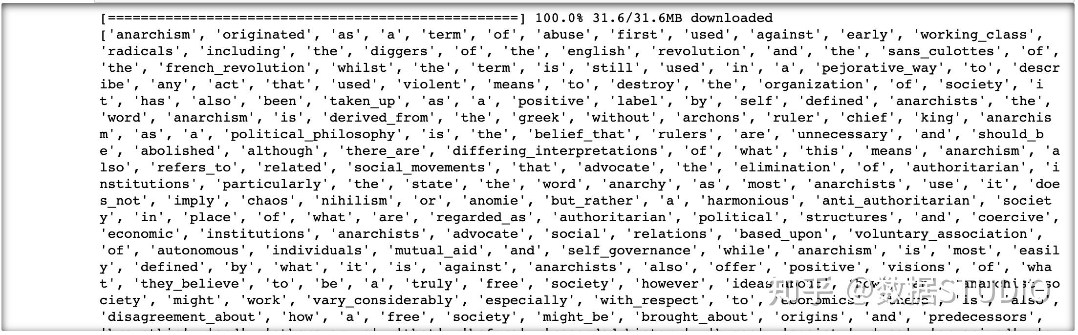 强大的 NLP 库 Gensim 进行文本分析 - 知乎