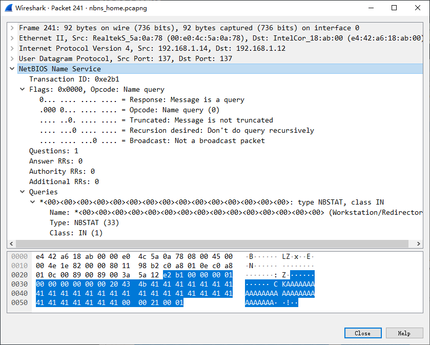 网络协议详解1 - NBNS - 知乎