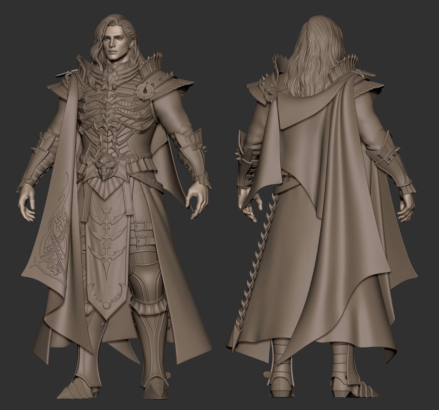 【元素推荐】韩国3D艺术家Ed Pantera作品欣赏149p 写实角色 铠甲 - 知乎