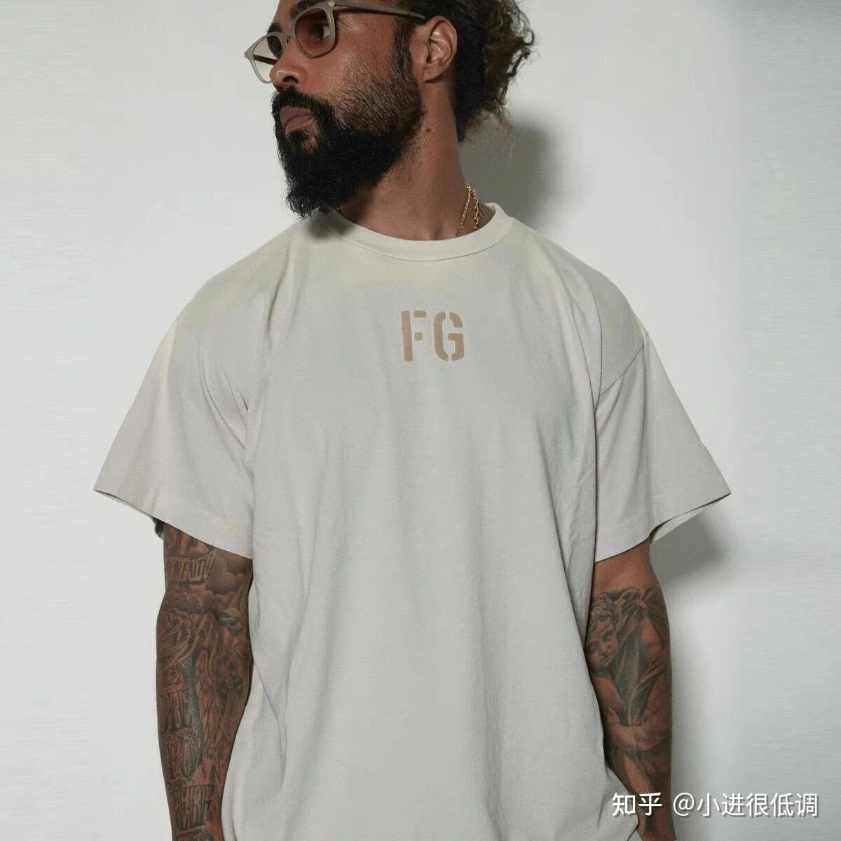 Fear of God FOG主线第七季FG Logo富贵植绒短袖展示讲解 - 知乎