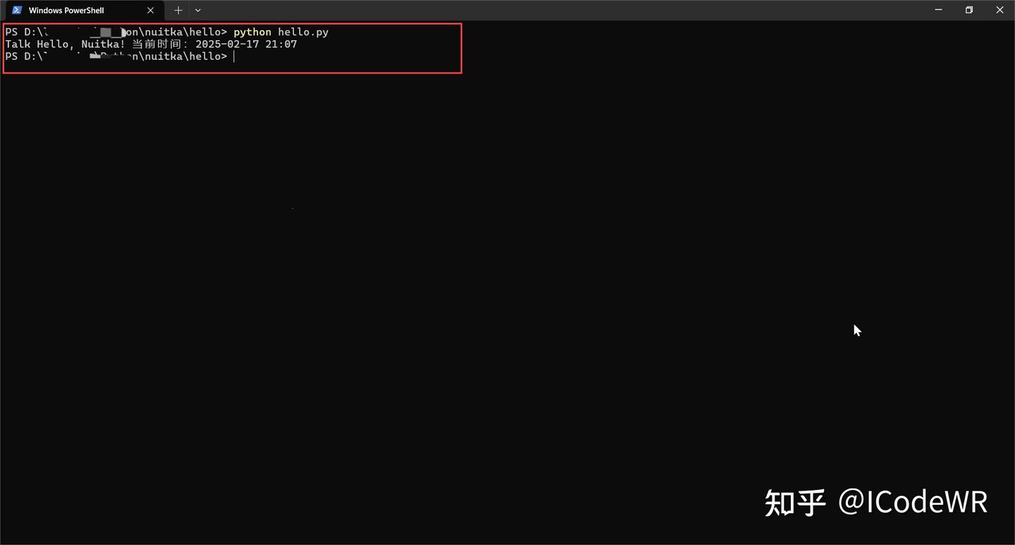 Python程序打包成exe工具 Nuitka 安装与使用 - 知乎
