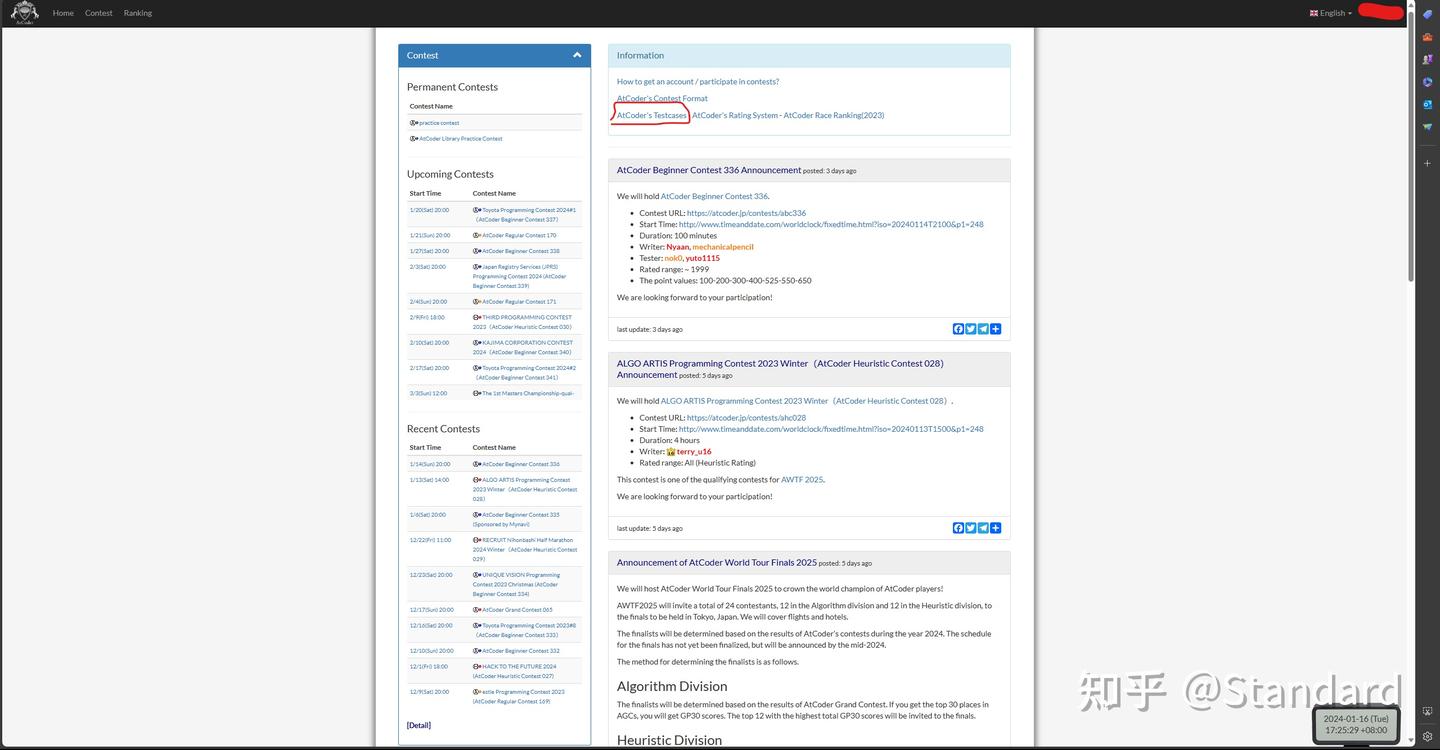 atcoder 怎么看测试数据 - 知乎