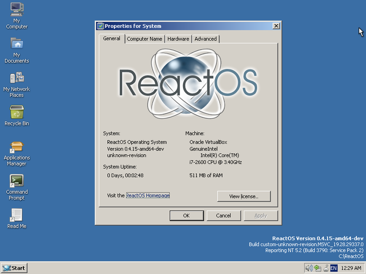 ReactOS 上半年工作回顾，更稳定的 amd64 版本 - 知乎