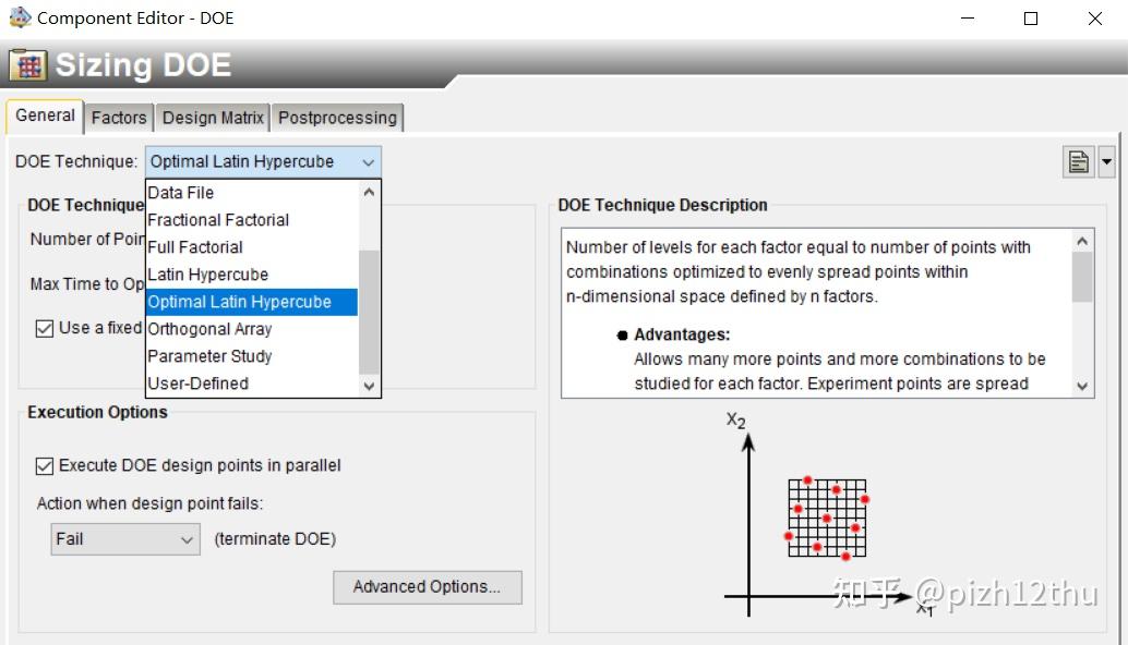 Isight参数优化中的DOE模块 - 知乎