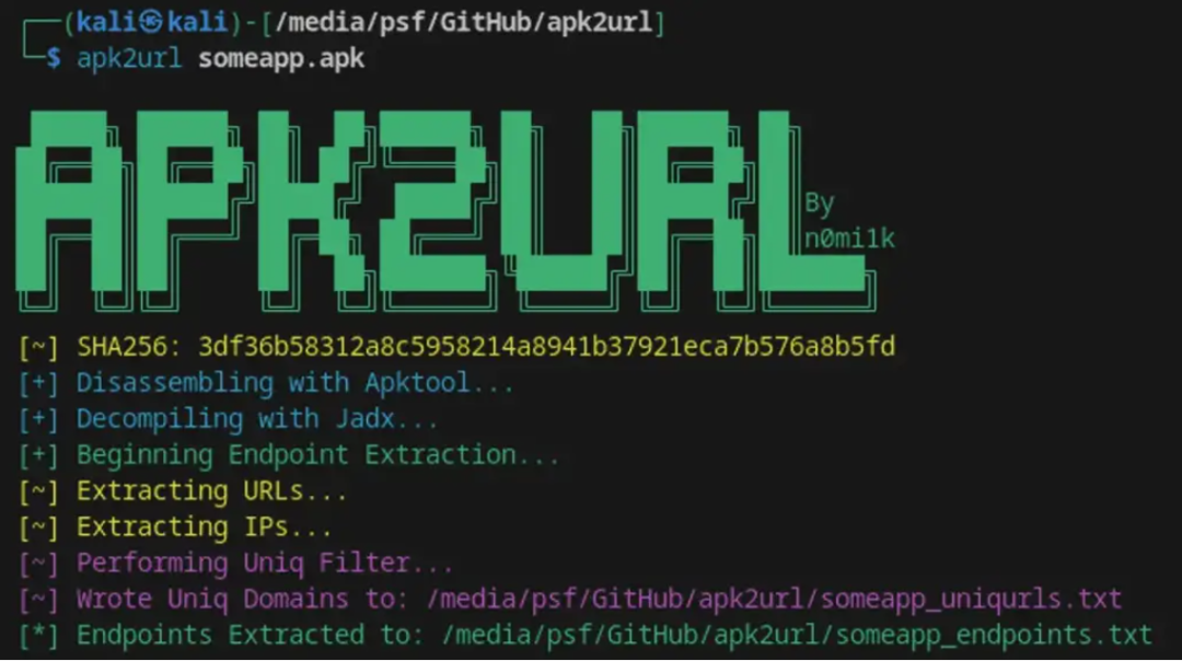 apk2url - APK 中快速提取 IP 和 URL - 知乎