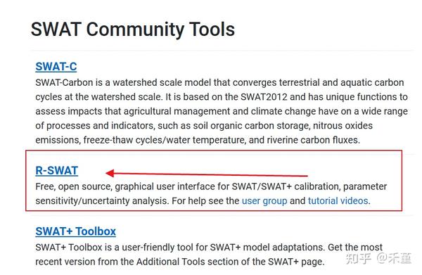 SWAT | R-SWAT 下载及安装 - 知乎