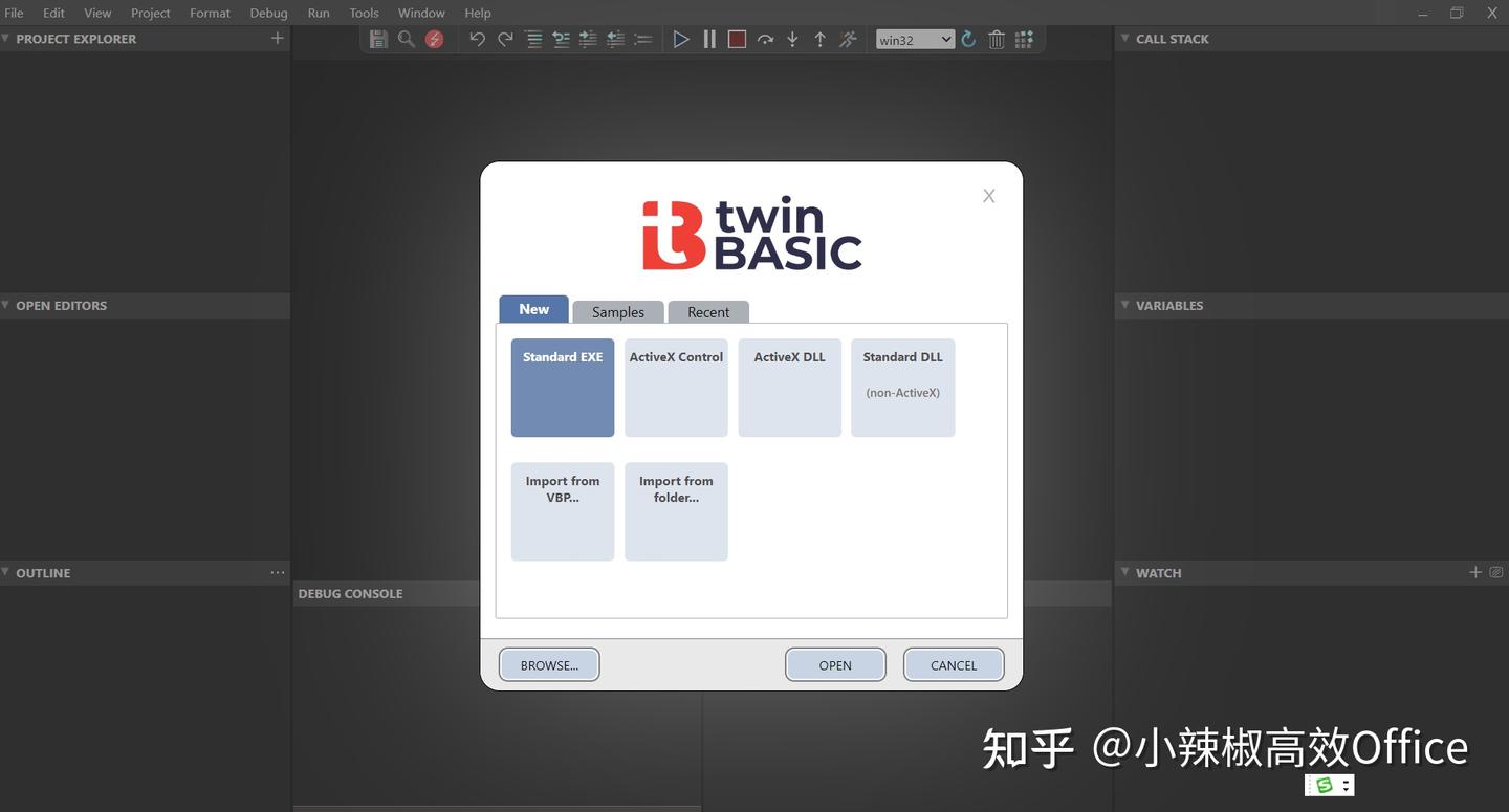 twinBASIC-VB6的替代者的最新功能预览(支持64位VBA插件开发及ActiveX) - 知乎