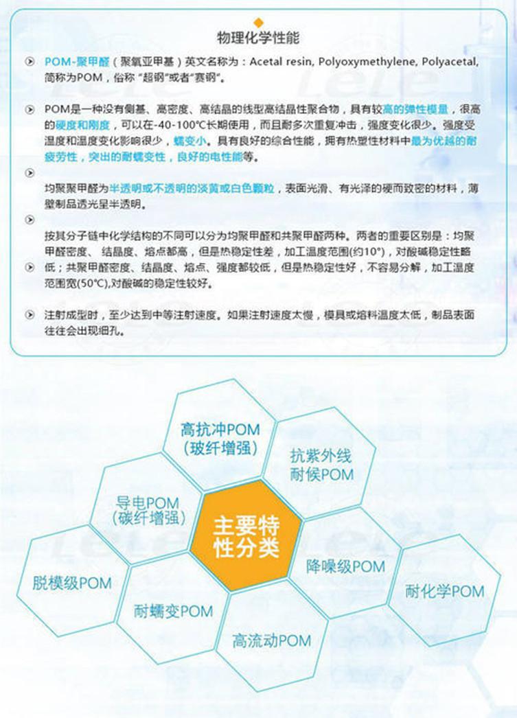 POM 美国杜邦100P和100PE的物性比较-钱眼产品