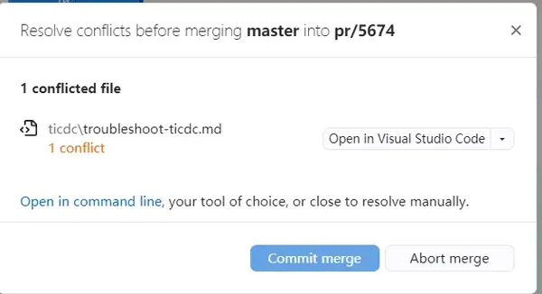 面向 GitHub 新手的 Pull Request 冲突解决指南 | 开源文档项目管理 - 知乎