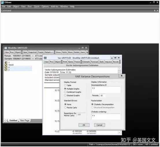 商科笔记 | Eviews时间序列模型操作指南，你get了吗？ - 知乎
