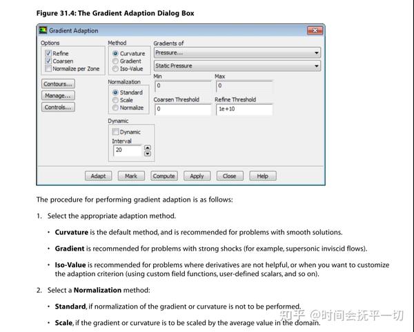 Ansys Fluent 19.2的Gadient adapt网格自适应功能 - 知乎