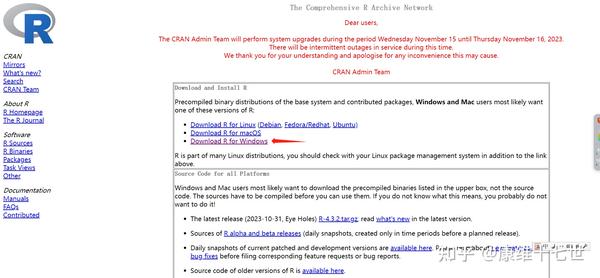 重拾数据分析（一）WIN 10下安装R语言（R、Rstudio） - 知乎