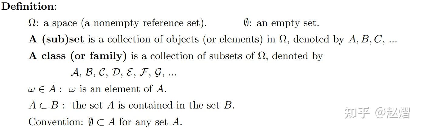 Chapter 1 Set Theory - 知乎