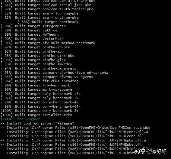 全同态加密开源库OpenFHE的Win11安装与Vscode配置 - 知乎
