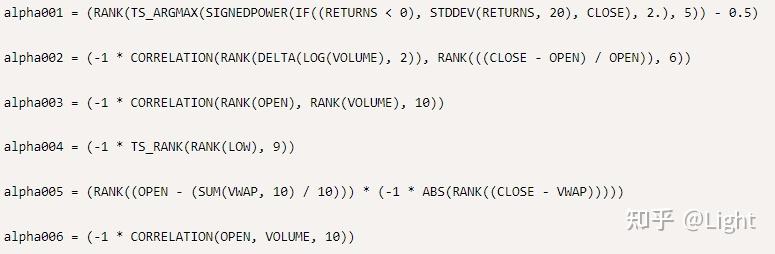 Alpha101单因子测试 - 知乎
