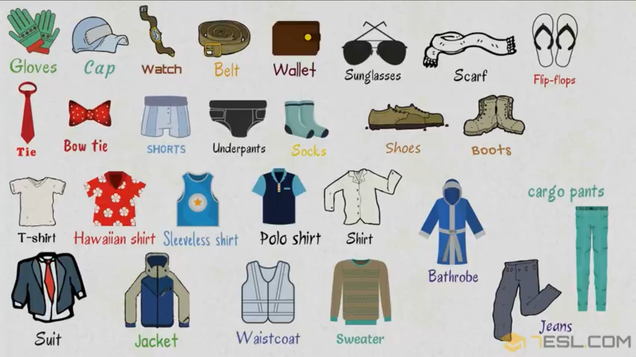 Clothes expressions.词汇扩充-服装类词汇。外国人经常说的outfit是什么意思？ - 知乎