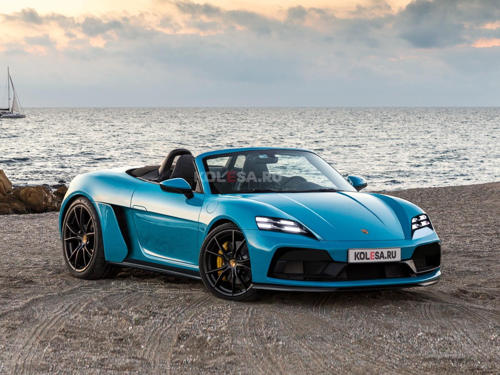 将于2024年亮相 保时捷Boxster EV最新谍照曝光 - 知乎