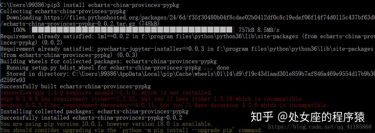 Py之pyecharts：python包之数据可视化包pyecharts简介、安装、使用方法 - 知乎