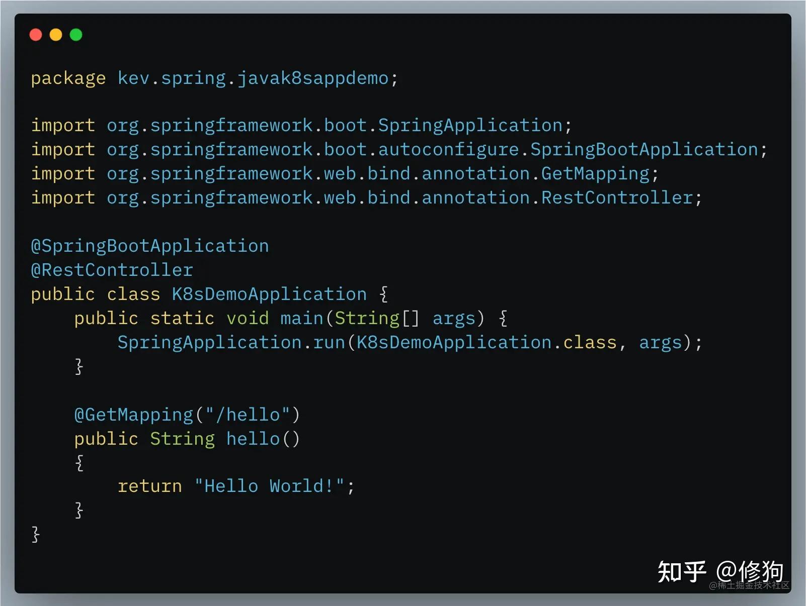 从零开始把 Springboot 搬到 K8s 上运行，我用了这几步！ 知乎