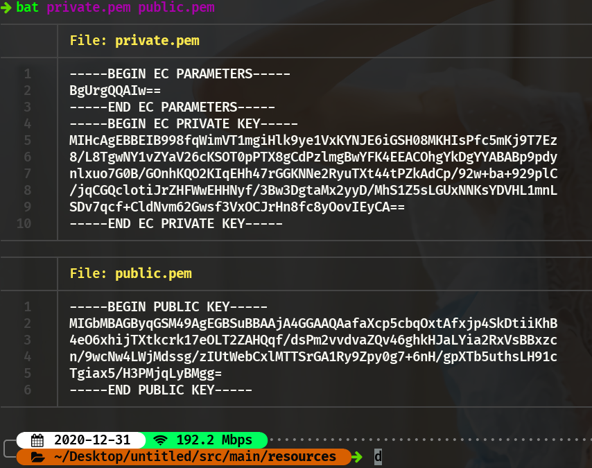 ECDSA密钥对生成以及在Token中的应用 - 知乎
