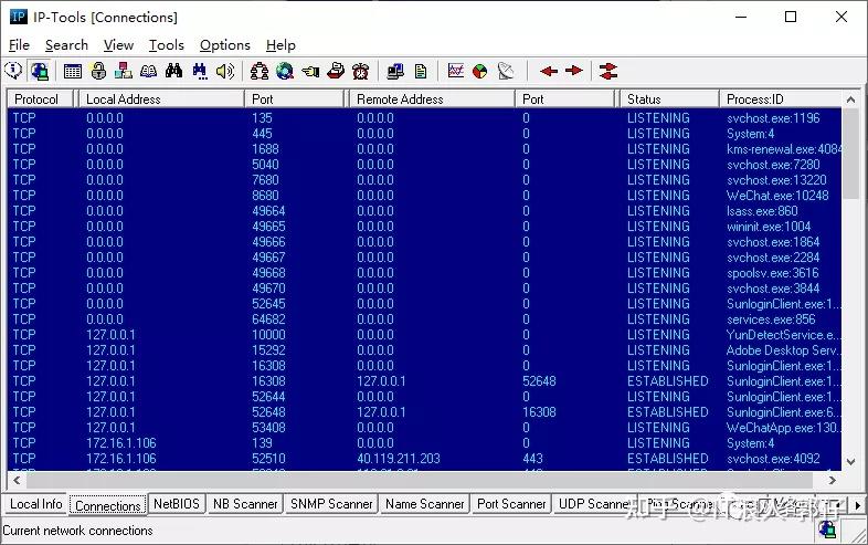 一款功能齐全的网管软件：Ip-tools - 知乎