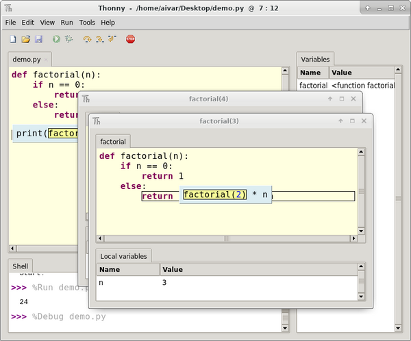 学习用 Thonny 写代码： 一个面向初学者的Python IDE - 知乎