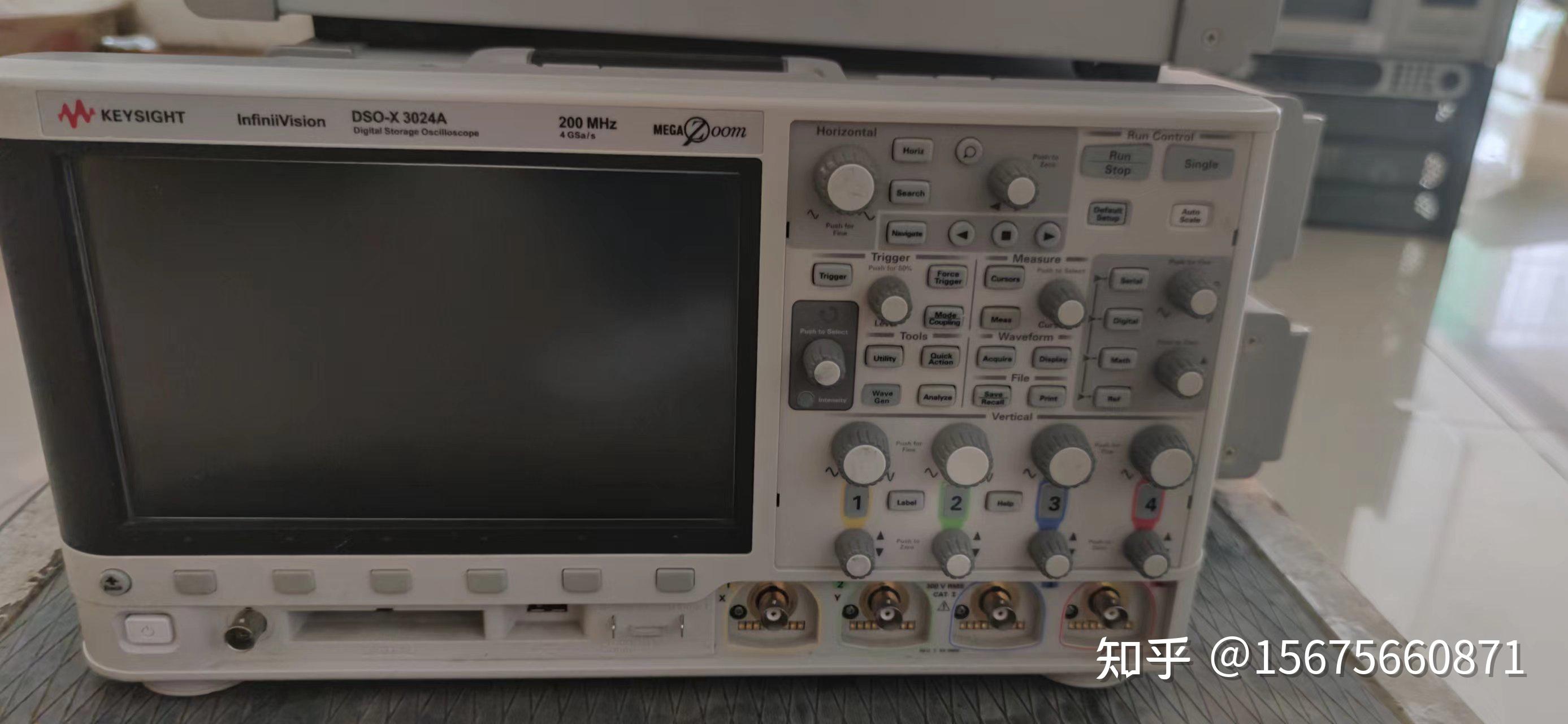 Keysight是德科技DSOX3024A示波器 - 知乎